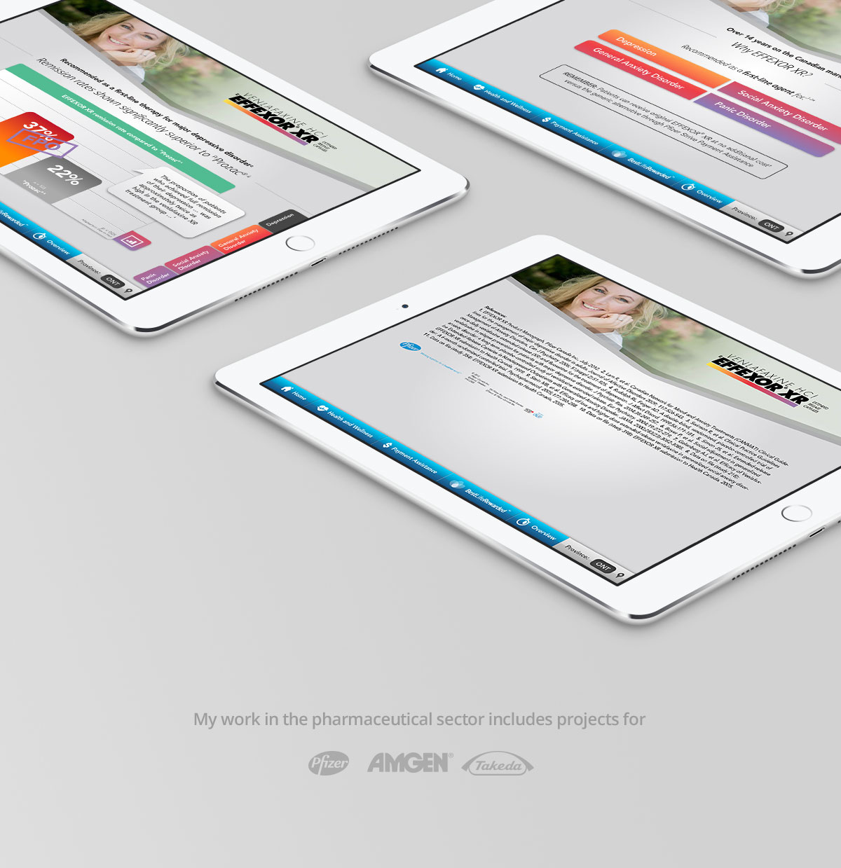 Pfizer (iPad App) – IGOR MICHAILOV